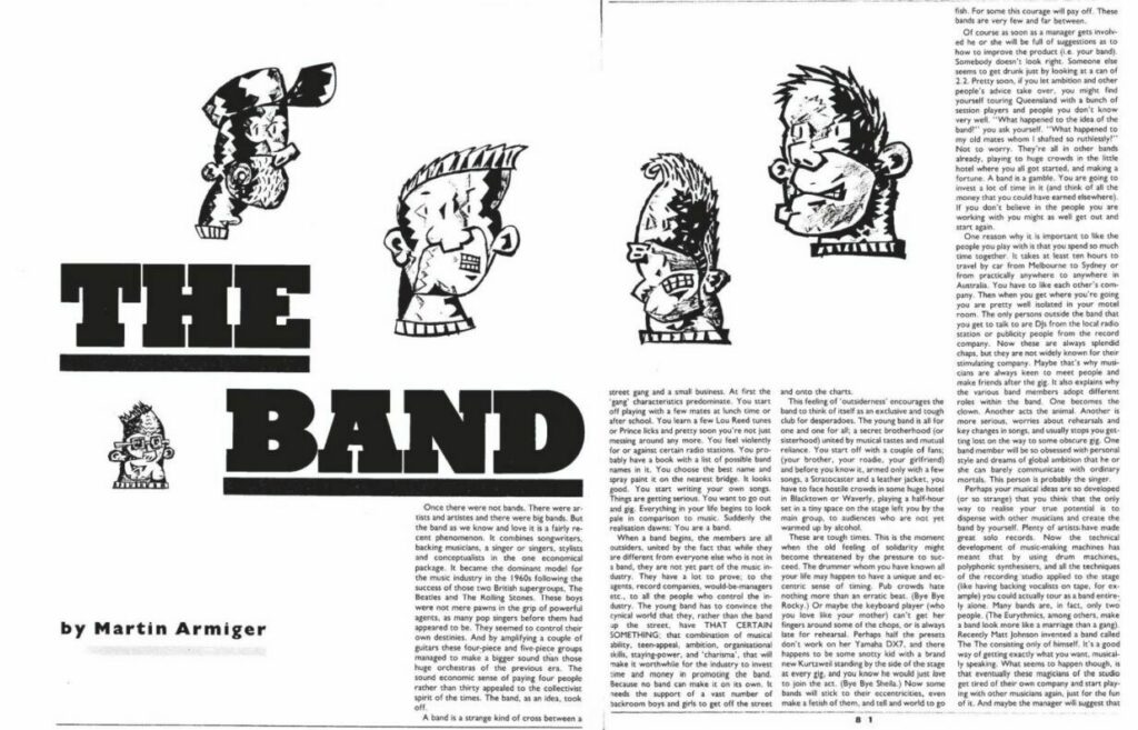 The Band spread – Roadrunnertwice